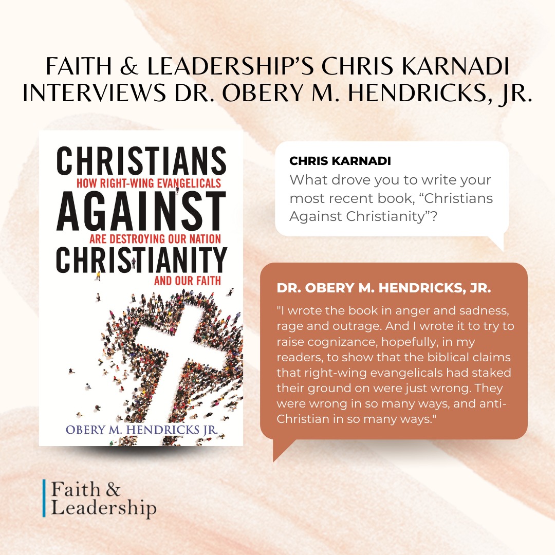 Obery Hendricks on Faith and Leadership